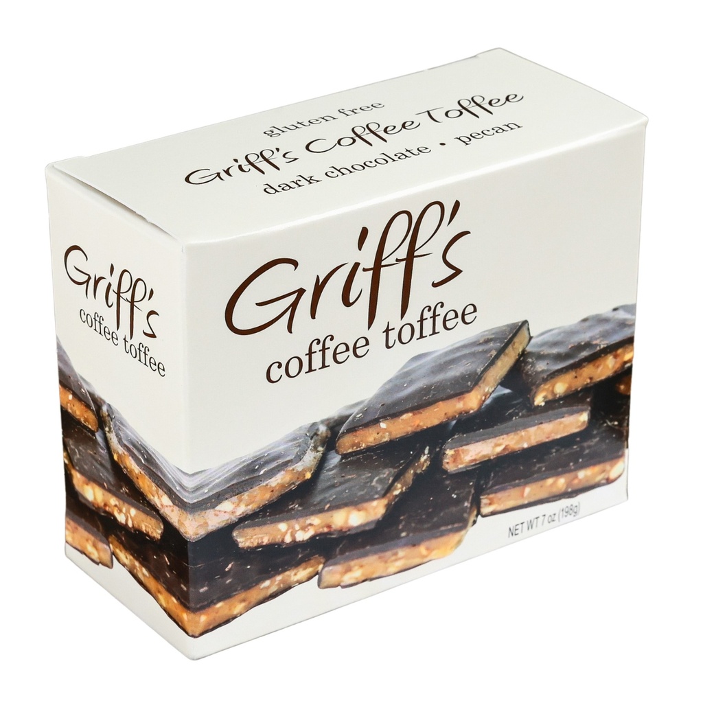 Griff's Coffee Toffee 7 oz (single) | Chapel Hill Toffee